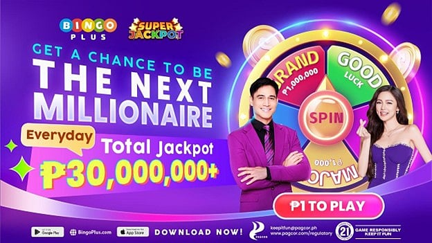 BingoPlus launches Super Jackpot with P30-M daily grand prize