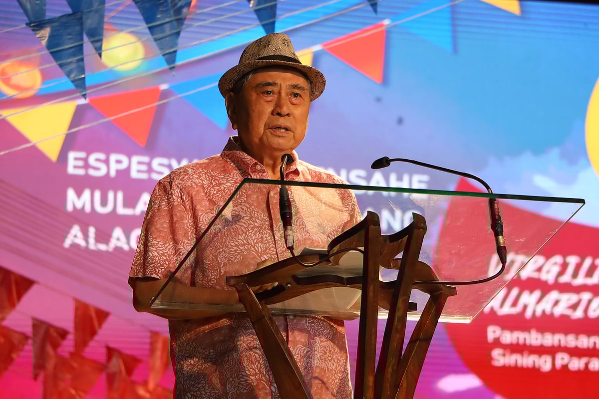 Virgilio Almario’s poetry featured in a musical