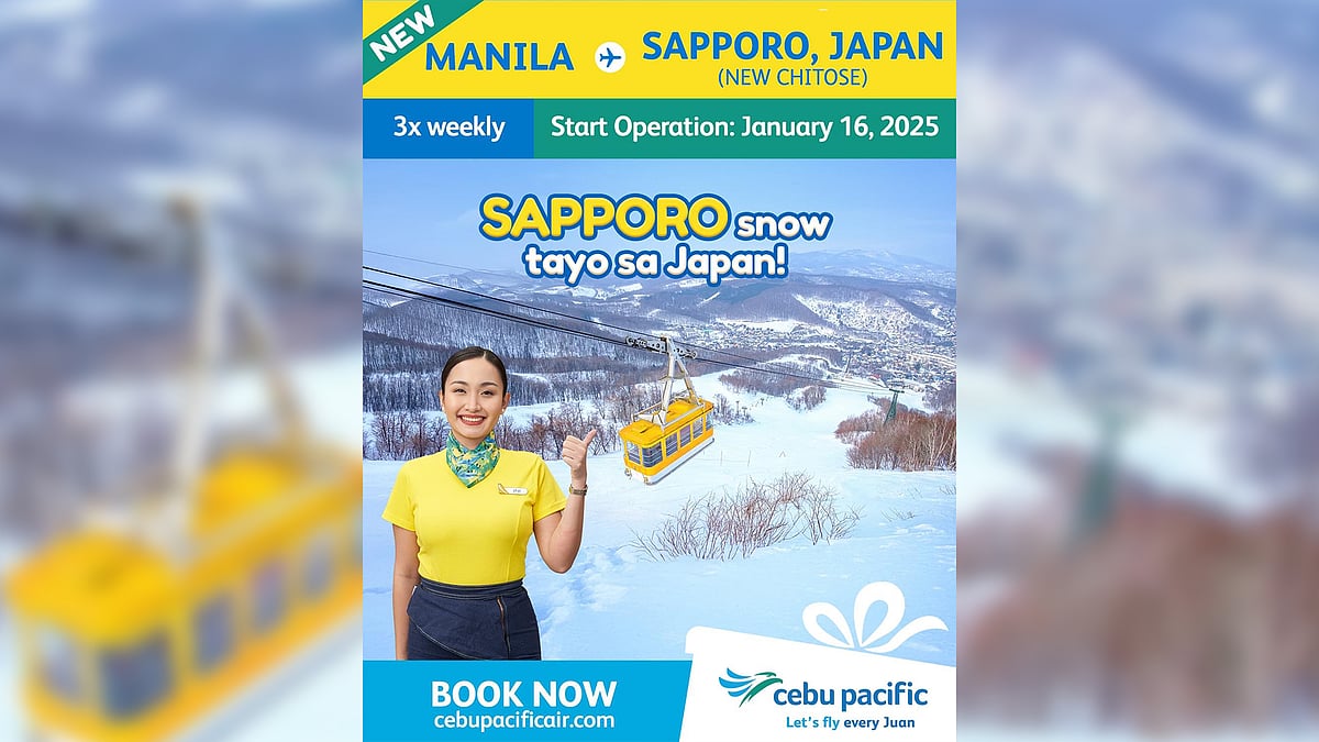 Cebu Pacific will soon fly to Sapporo!