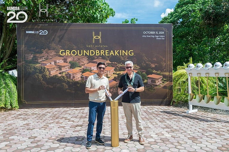 Lagdameos break ground on first agri-residence in Davao City