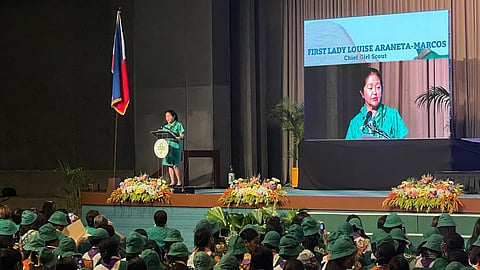 Liza inspires Girl Scouts