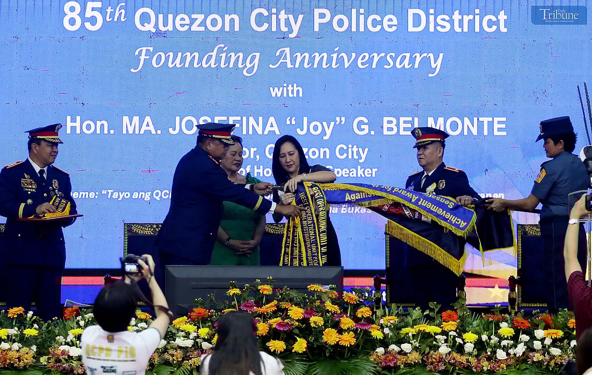 CIDU award for QC's PCol. Buslig Jr.