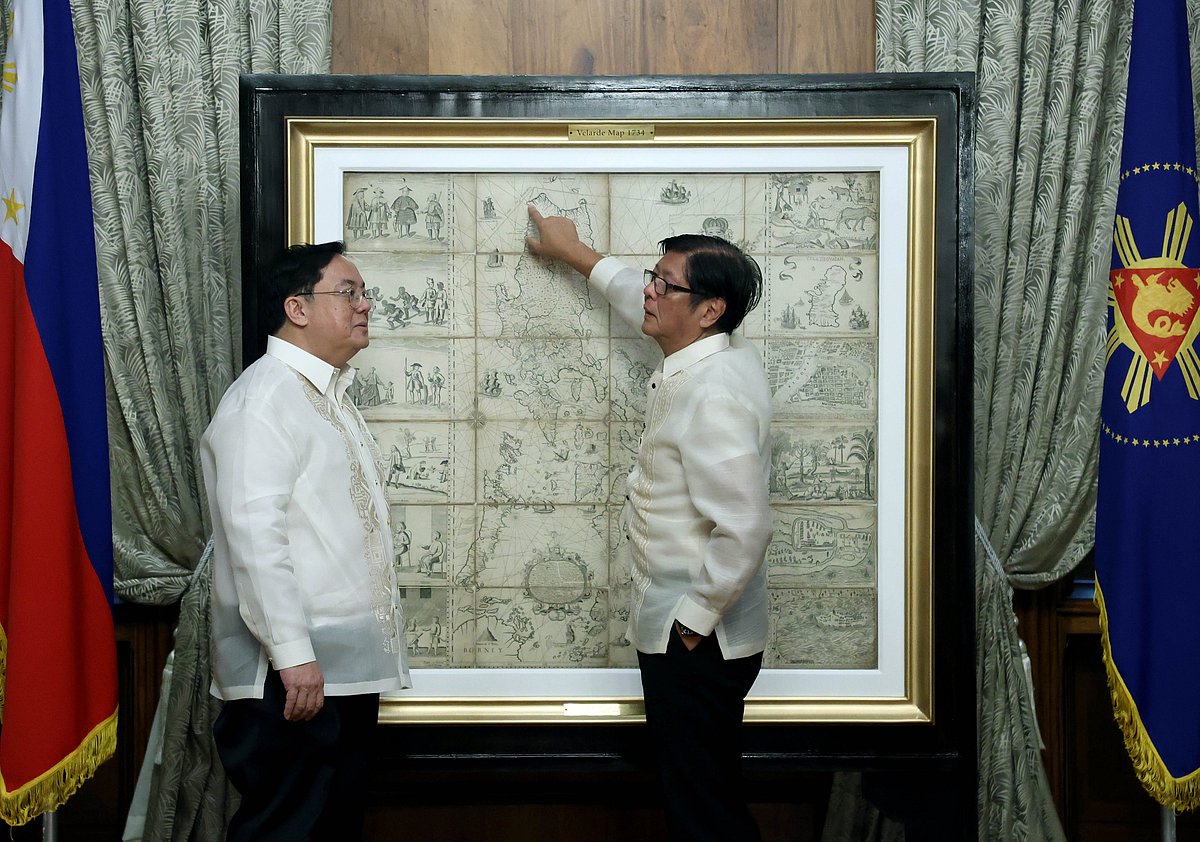 PBBM honors Velarde Map’s significance