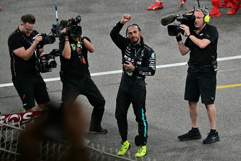 Hamilton concludes Mercedes era with emotional farewell and spectacular ...
