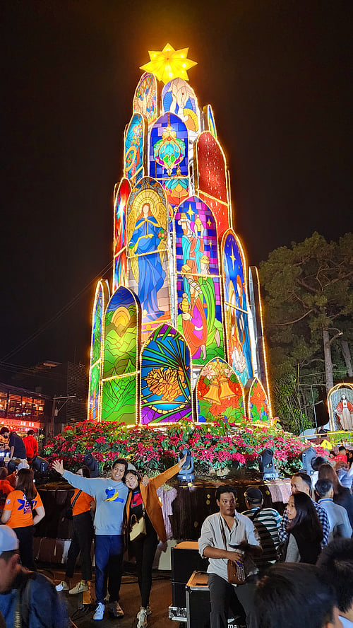 Baguio lights up for Christmas
