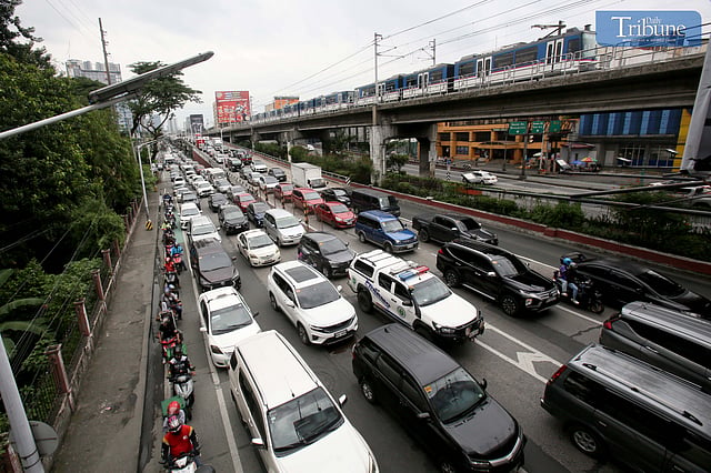 EDSA heavy traffic