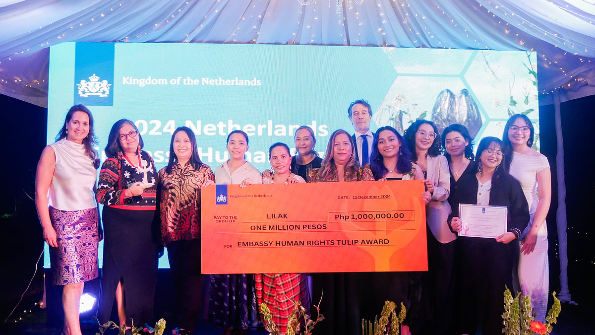 2024 Embassy Human Rights Tulip Award presented to LILAK for advocacy ...
