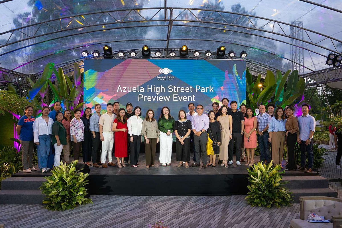 Azuela Cove Unveils High Street Park in Davao with Community Celebration
