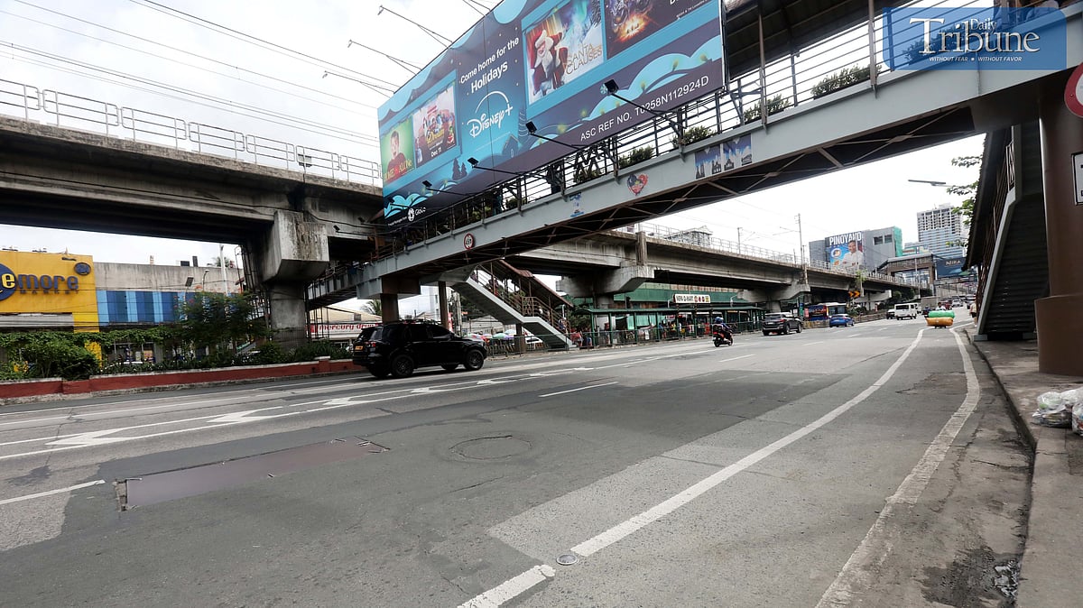Empty Streets: A Rare Traffic-Free Day on EDSA