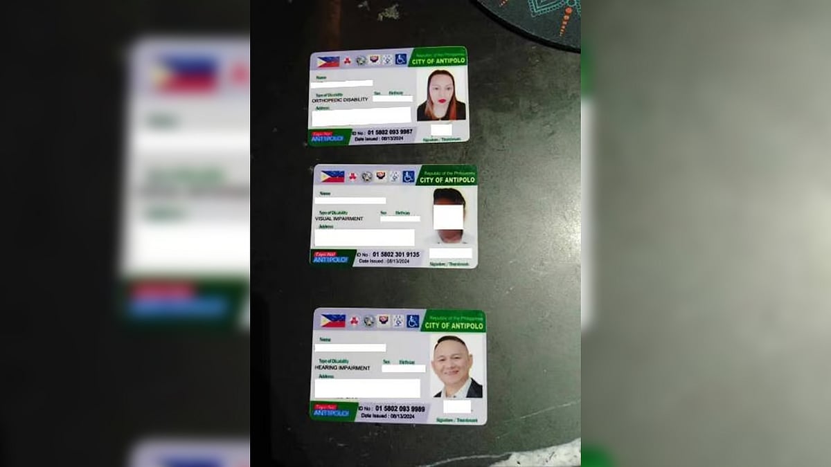 Antipolo mayor warns vs fake PWD IDs
