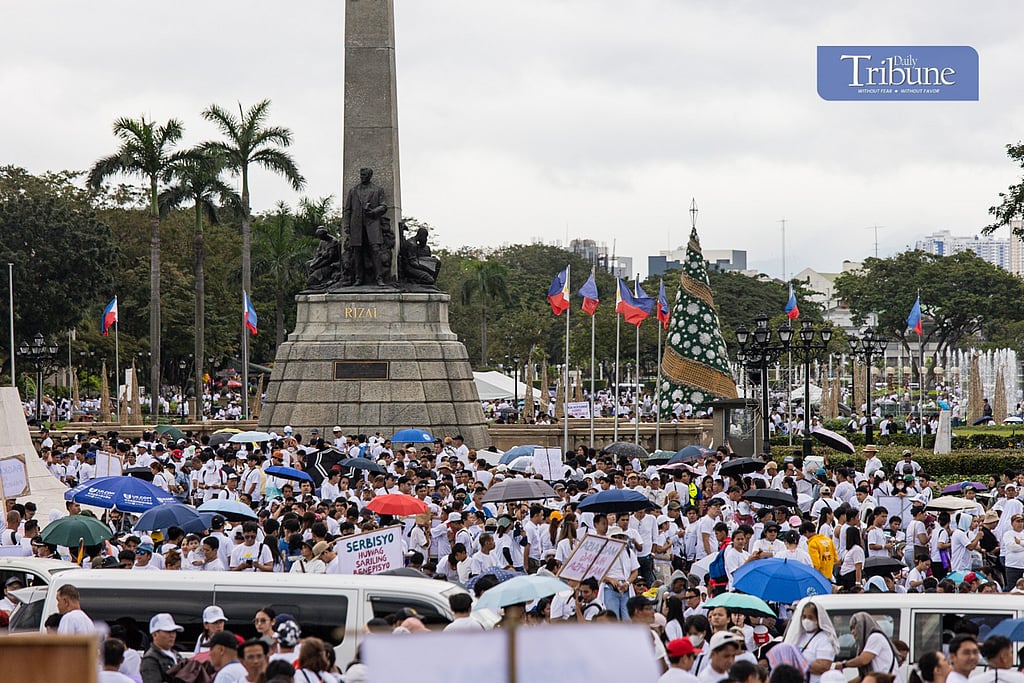 1.5M Iglesia Ni Cristo Members Rally for Peace in Manila