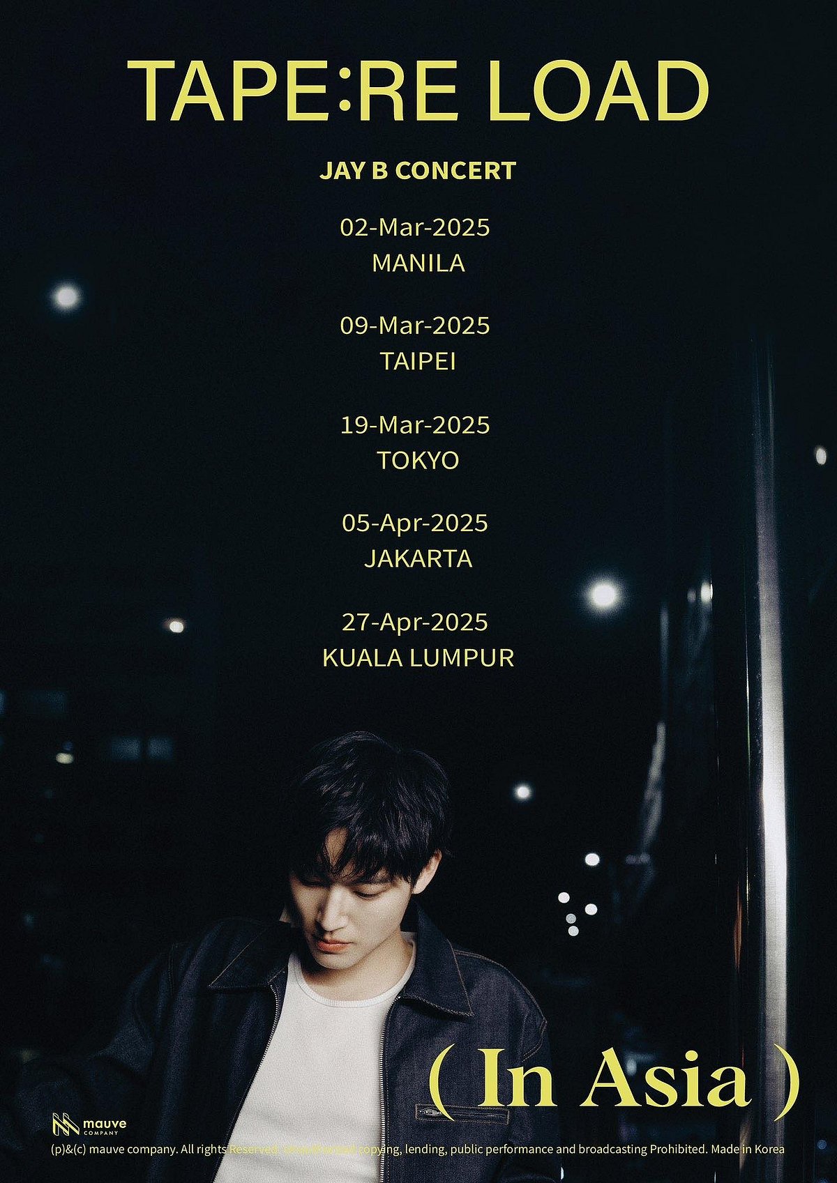 Jay B's “Tape:Re Load” tour hits Manila on March 2!