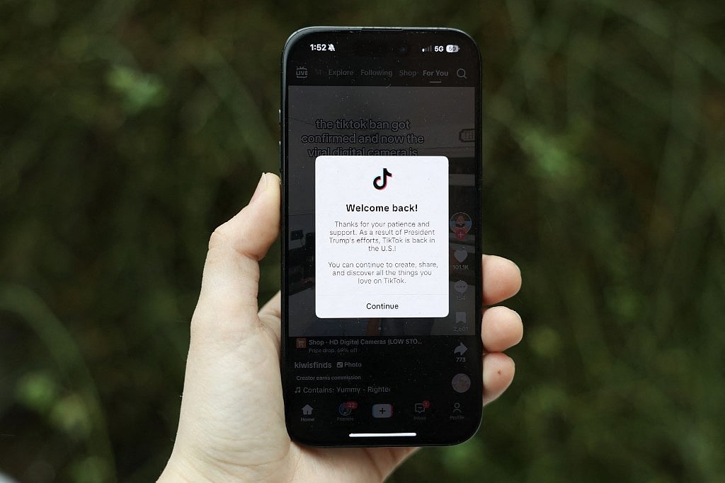 TikTok Restores Service in the US After Trump Intervention