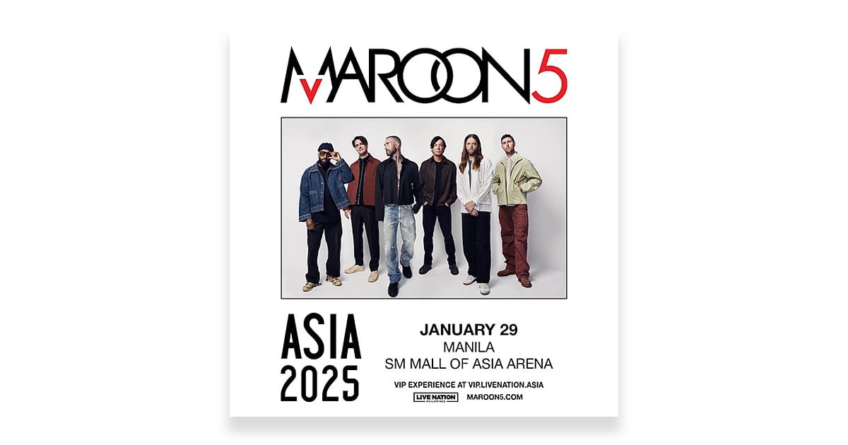 SM MOA Arena 2025: Maroon 5, Baekhyun, Taeyang, and More Headline ...