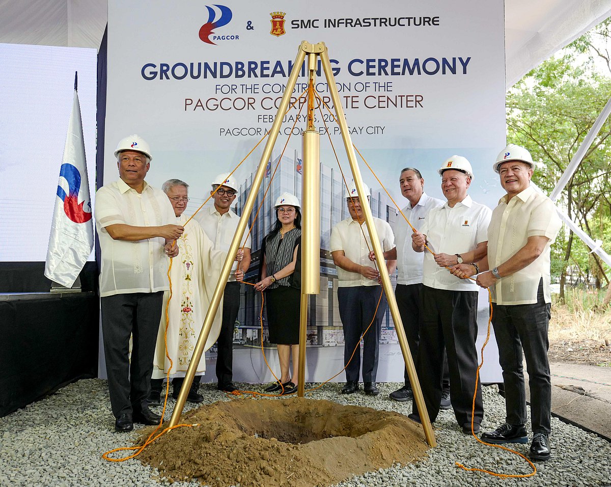 PAGCOR and SMC Break Ground on P2.45 Billion Corporate Office in Pasay City