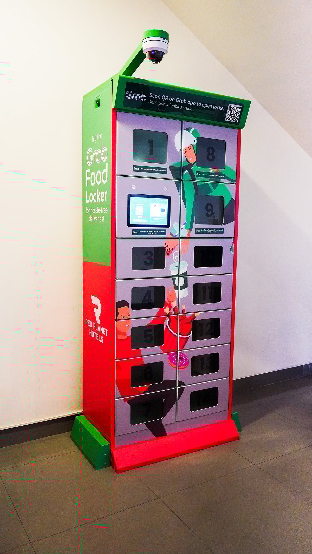 No more awkward food deliveries: Grab Food lockers to the rescue
