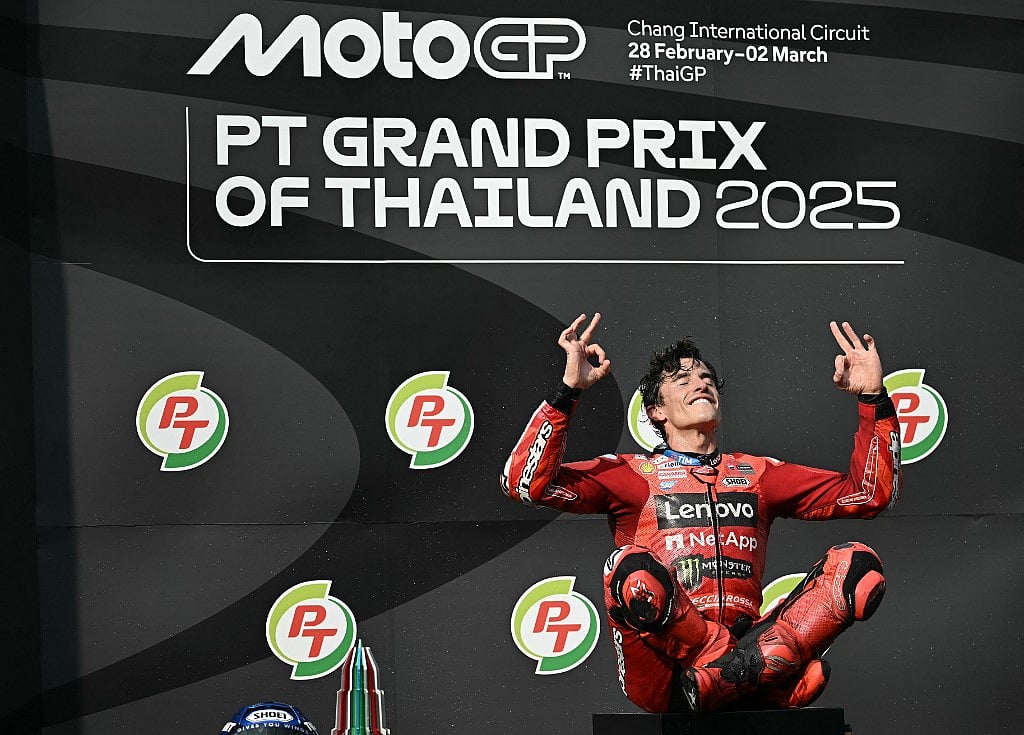 Marc Marquez outduels brother Alex for 'dream' Thai MotoGP win