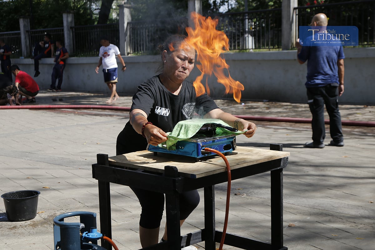 BFP highlights safety measures for fire prevention month