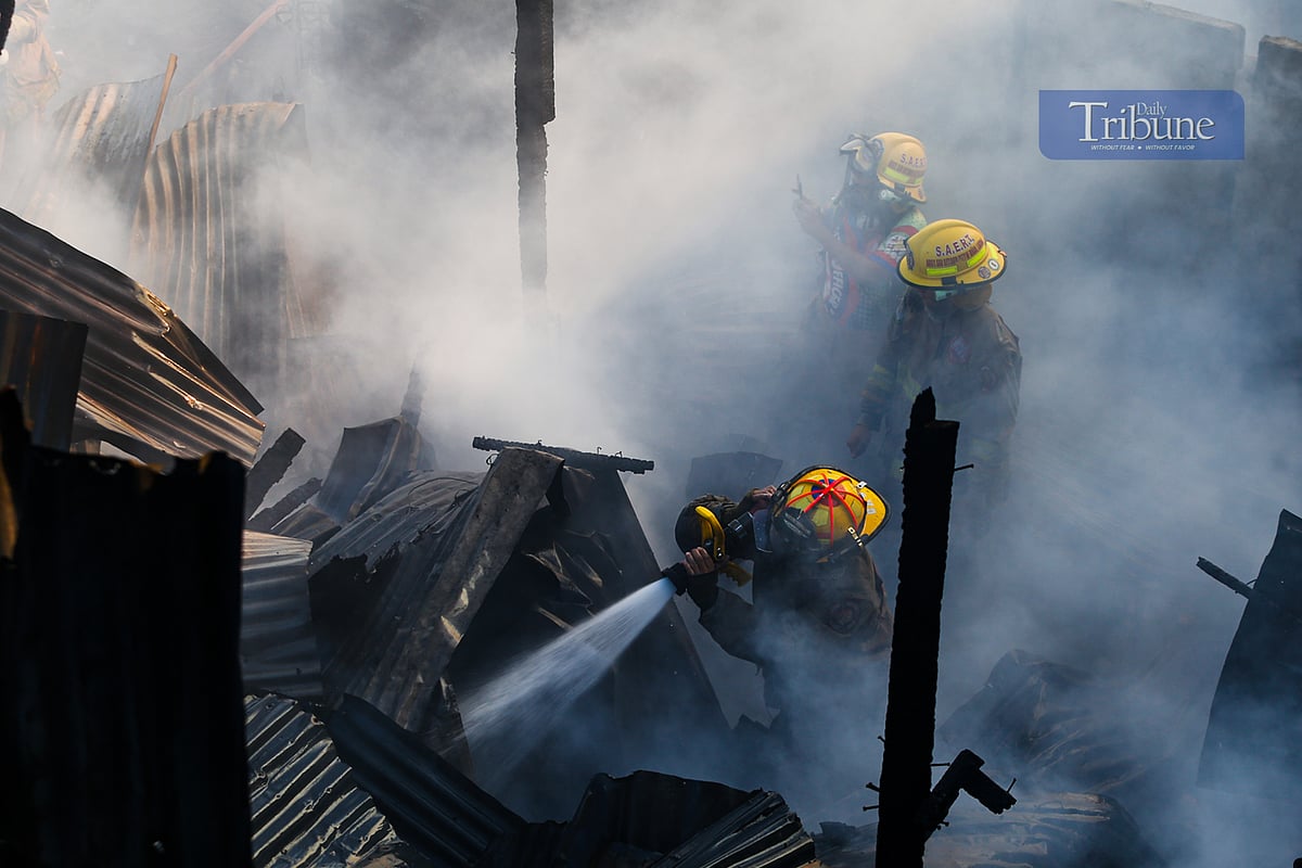 Fire hits Barangay Ususan, Taguig City