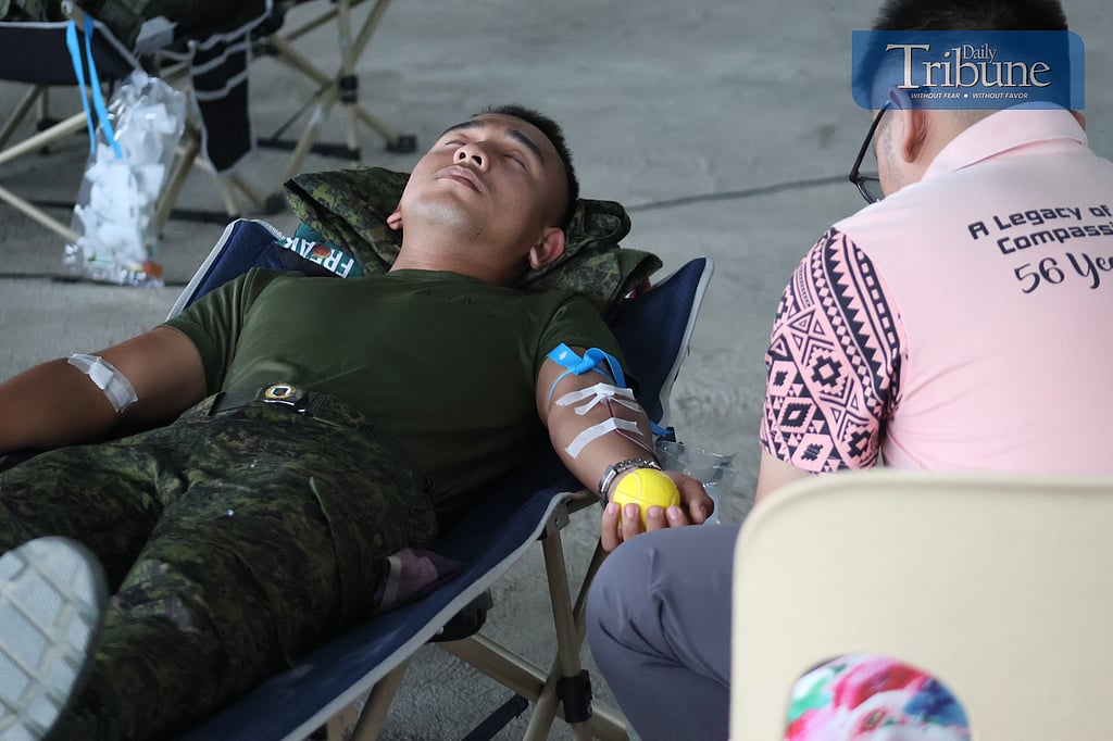 Philippine Army’s 128th Anniversary: 1RCDG-101CDC Hosts Bloodletting in ...