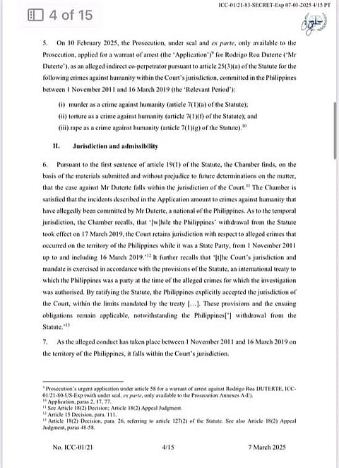 ICC Issues Arrest Warrant for Former President Duterte Over Crimes ...