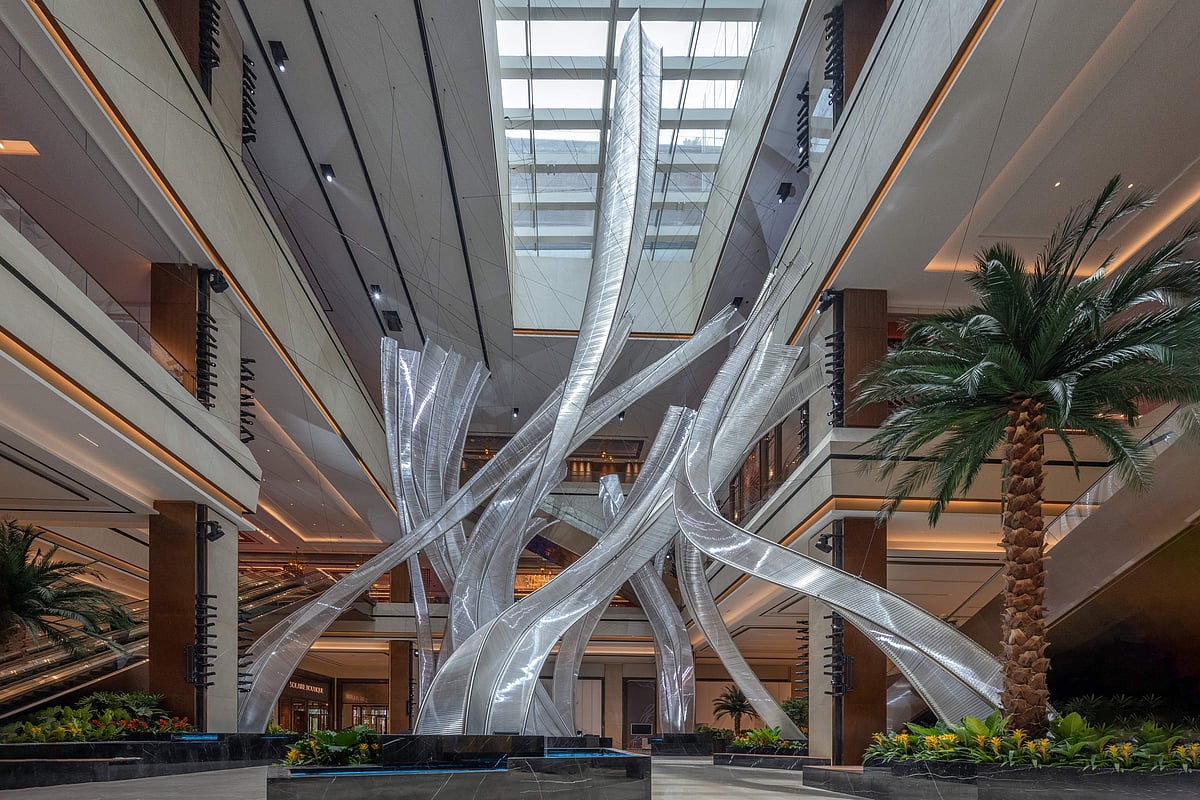 Mangrove Sculpture and Luxury Living at Solaire Resort North