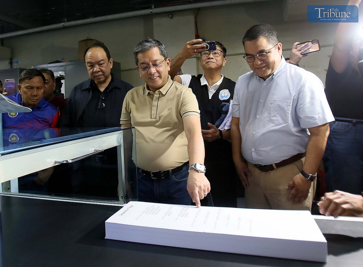 Comelec showcases fully-printed ballots