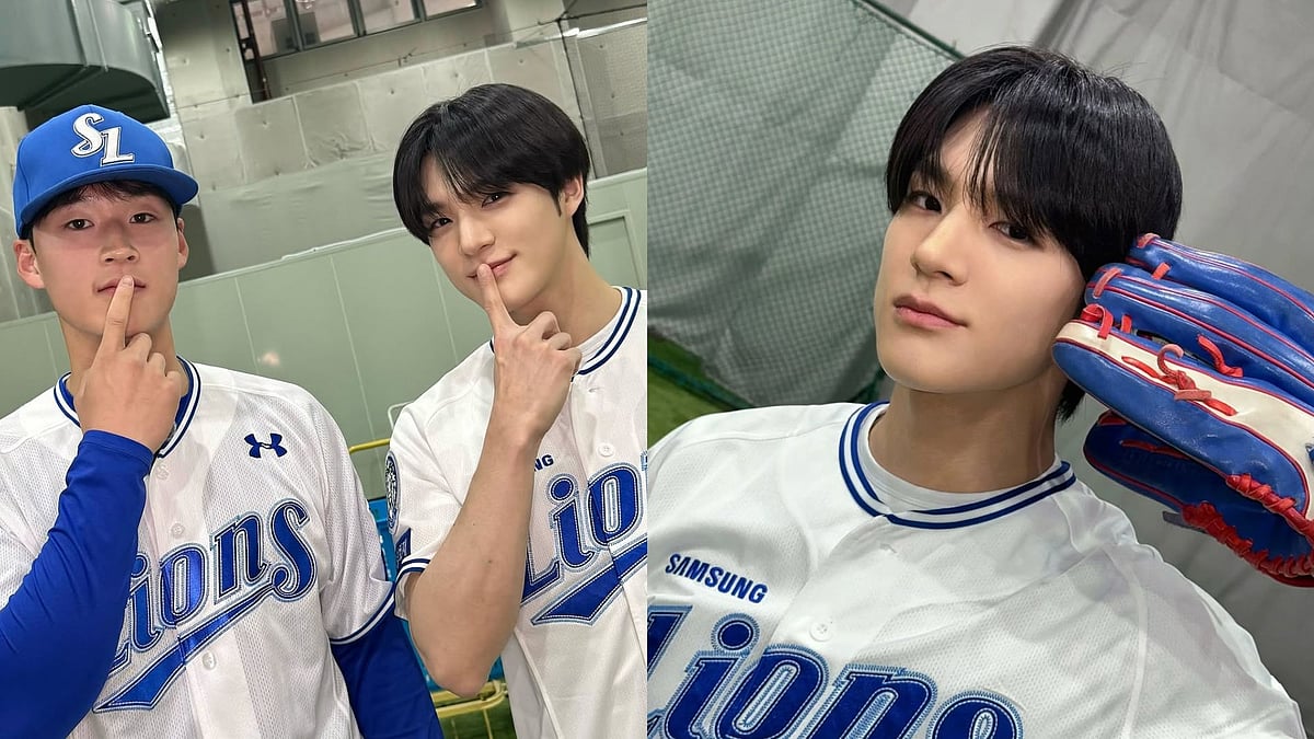 NCT’s Jeno Delivers Impressive First Pitch at Samsung Lions' Opener