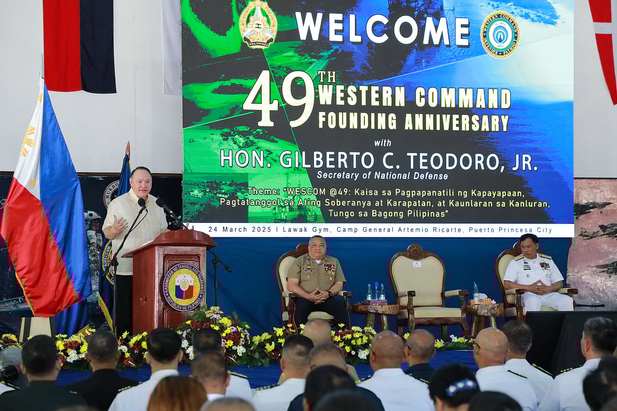 Gibo: Palawan naval facility development ongoing