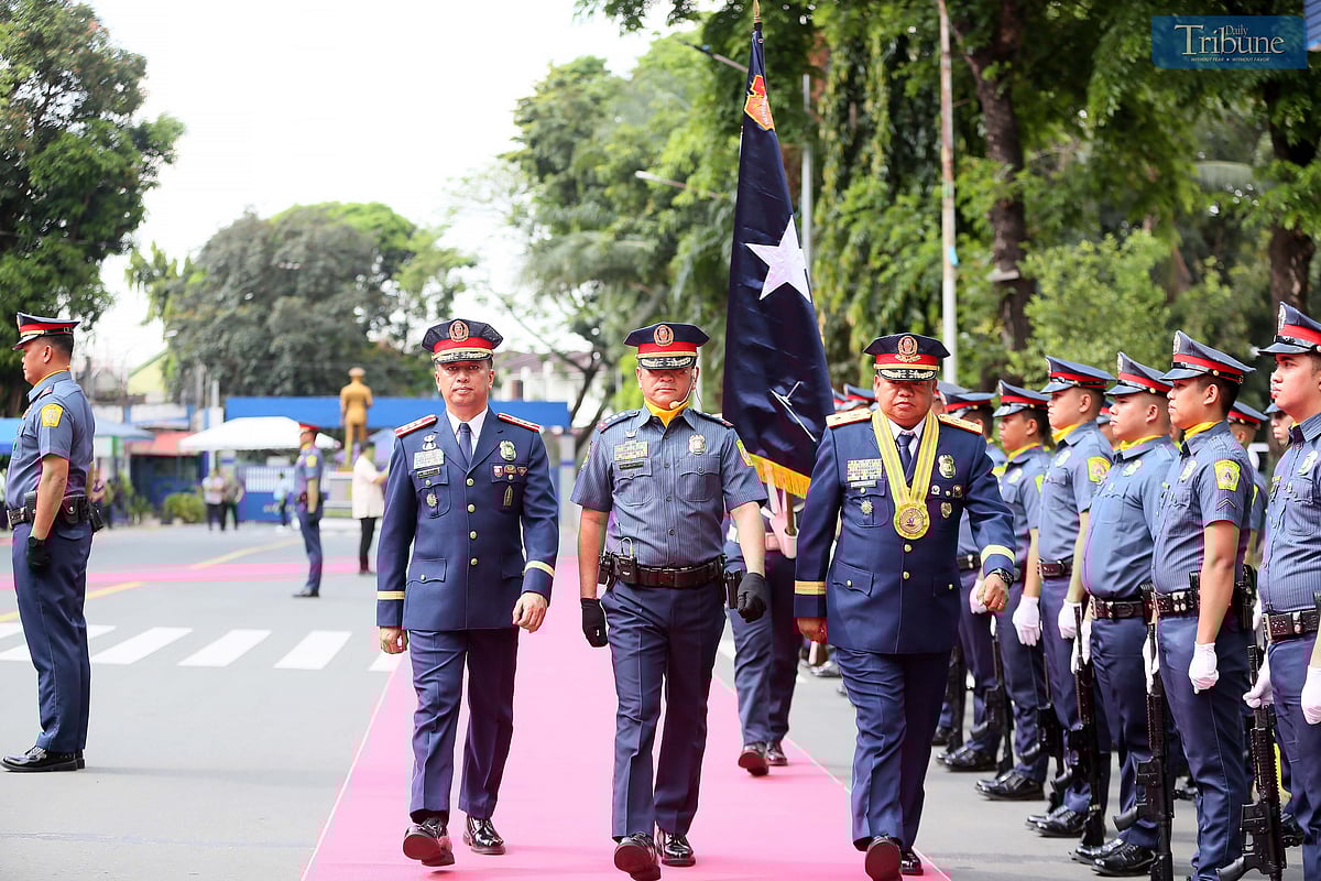 QCPD chief Buslig receives arrival honor