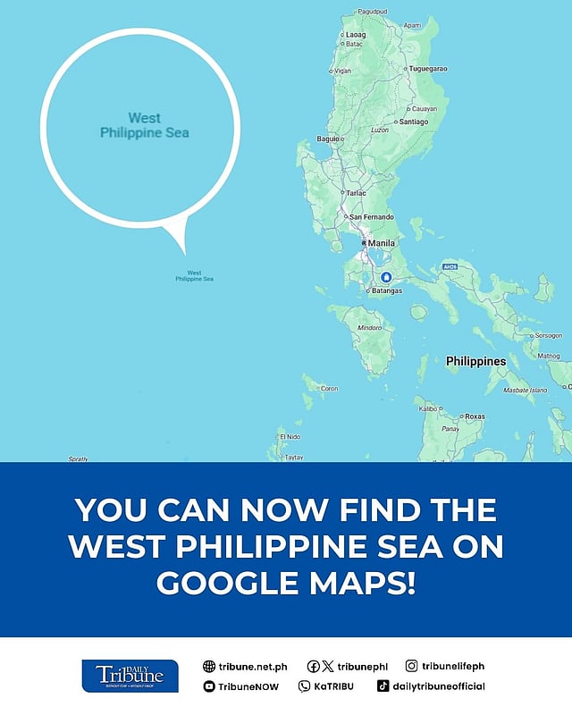 ‘West Philippine Sea’ Label Returns to Google Maps After Temporary ...