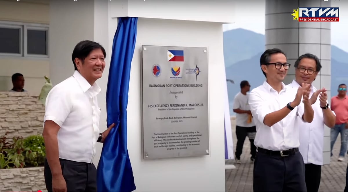 Marcos: Upgraded Balingoan Port to boost Misamis Oriental
