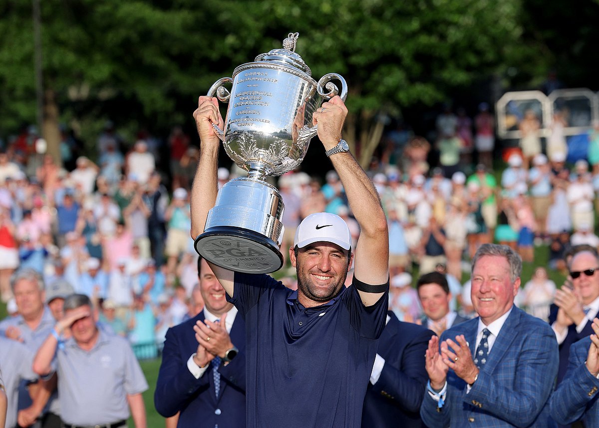 Third jewel: Scheffler edges Rahm, captures major title anew