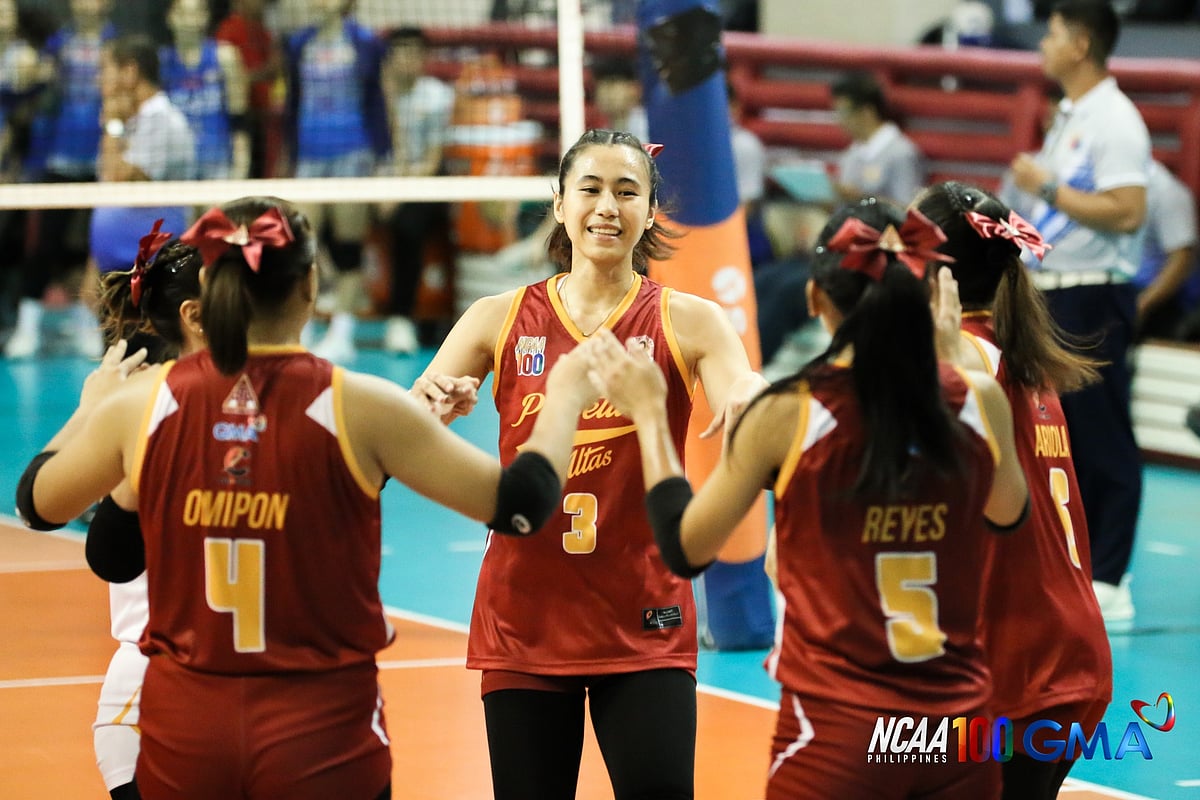 Perpetual girls volley squad enters NCAA final