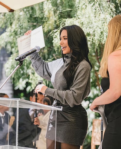 Is socialite and billionaire Kim Kardashian pulling an Elle Woods?