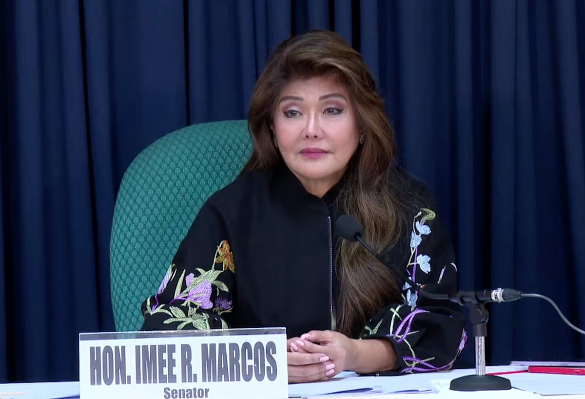 Imee being pushed into a fight with ‘Tambaloslos’