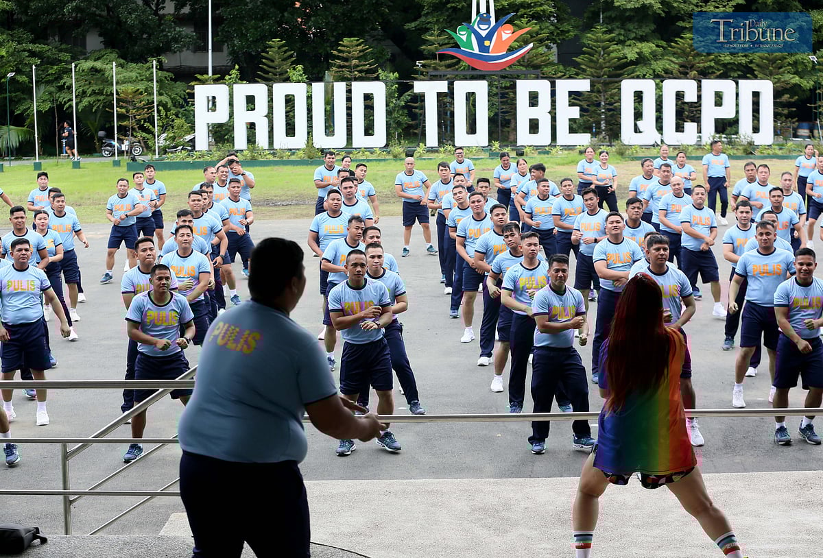 QCPD kicks off fitness program for overweight cops