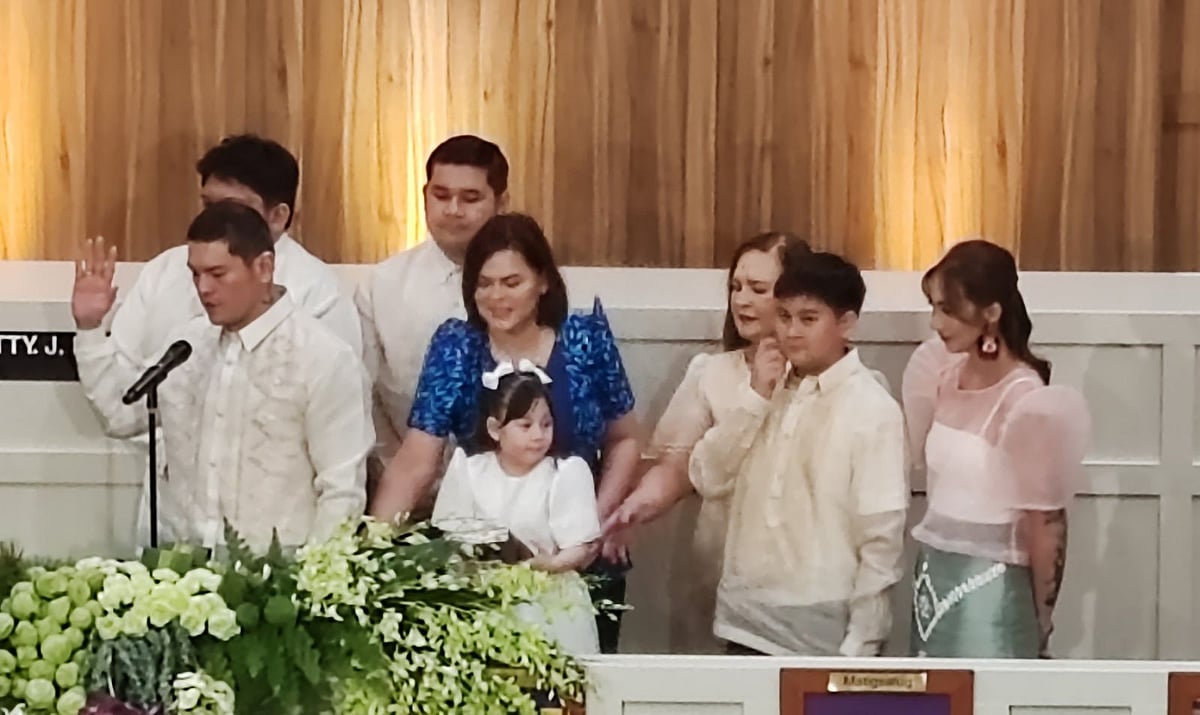 Baste Duterte takes oath as Davao City Vice Mayor
