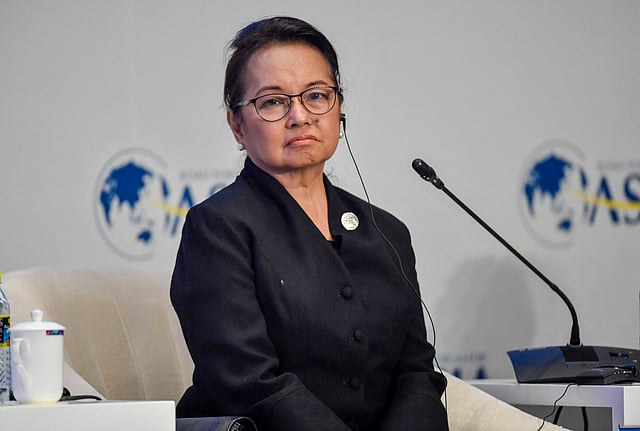 Roque Denies Arroyo's Involvement with Ex-Marines Amid Corruption ...