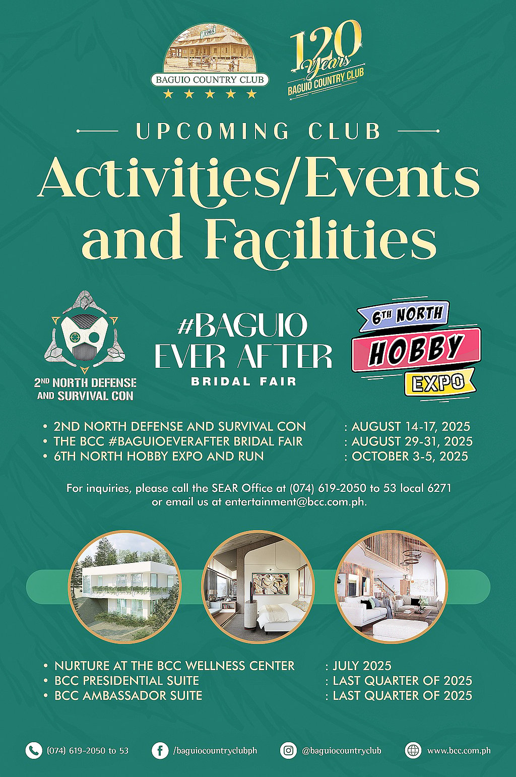 Baguio Country Club - Activities/Events and Facilities
