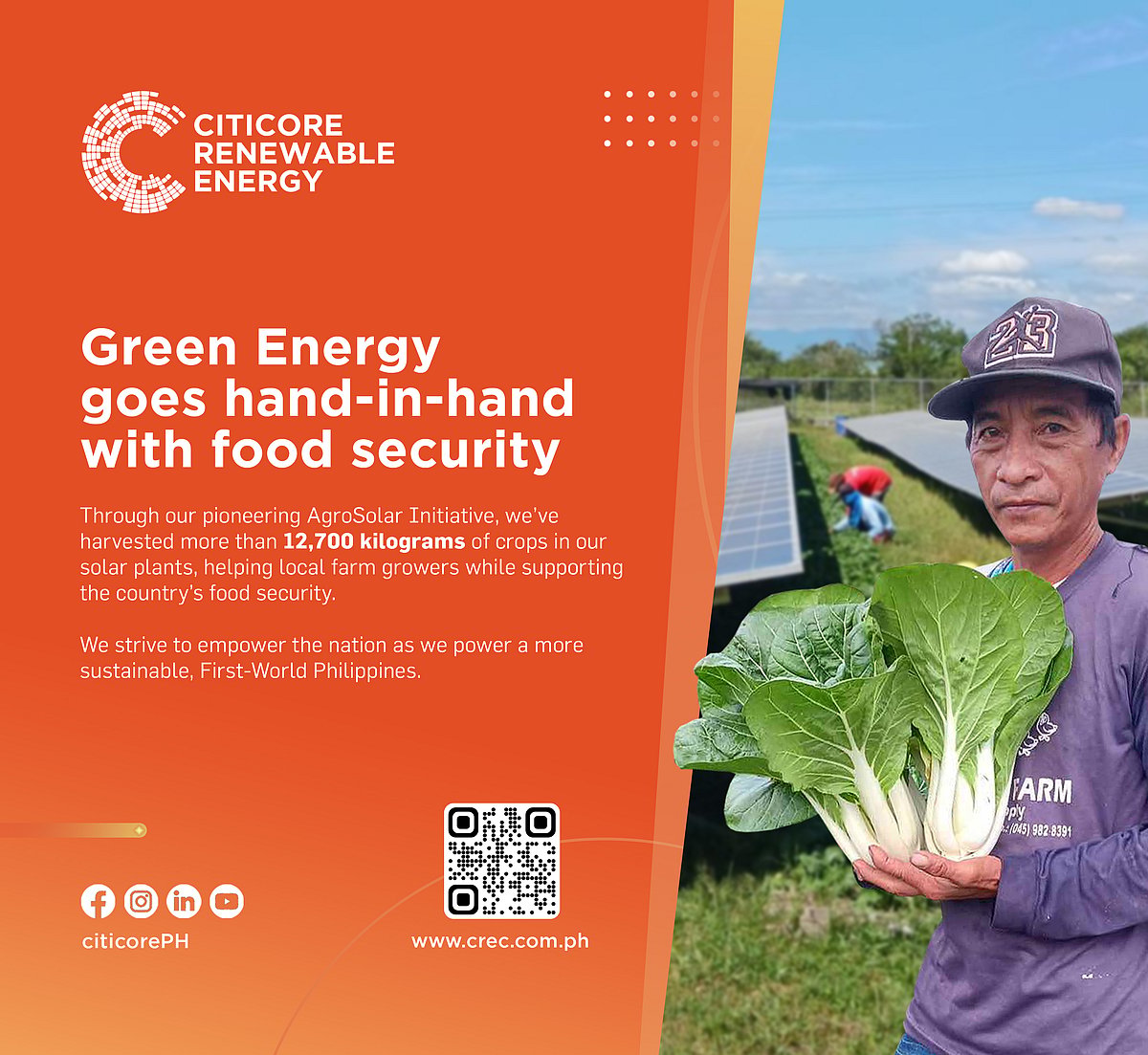 Citicore Renewable Energy - Green Energy goes hand-in-hand with food ...