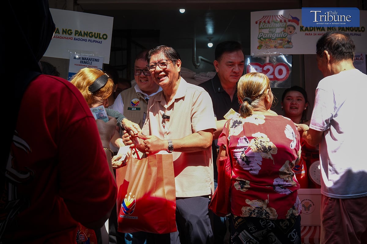 Marcos launches 'Benteng Bigas, Meron Na!' in Cavite