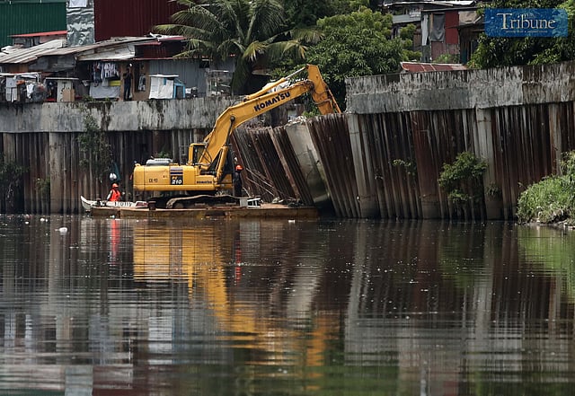 DPWH inspects San Juan River flood damage repairs
