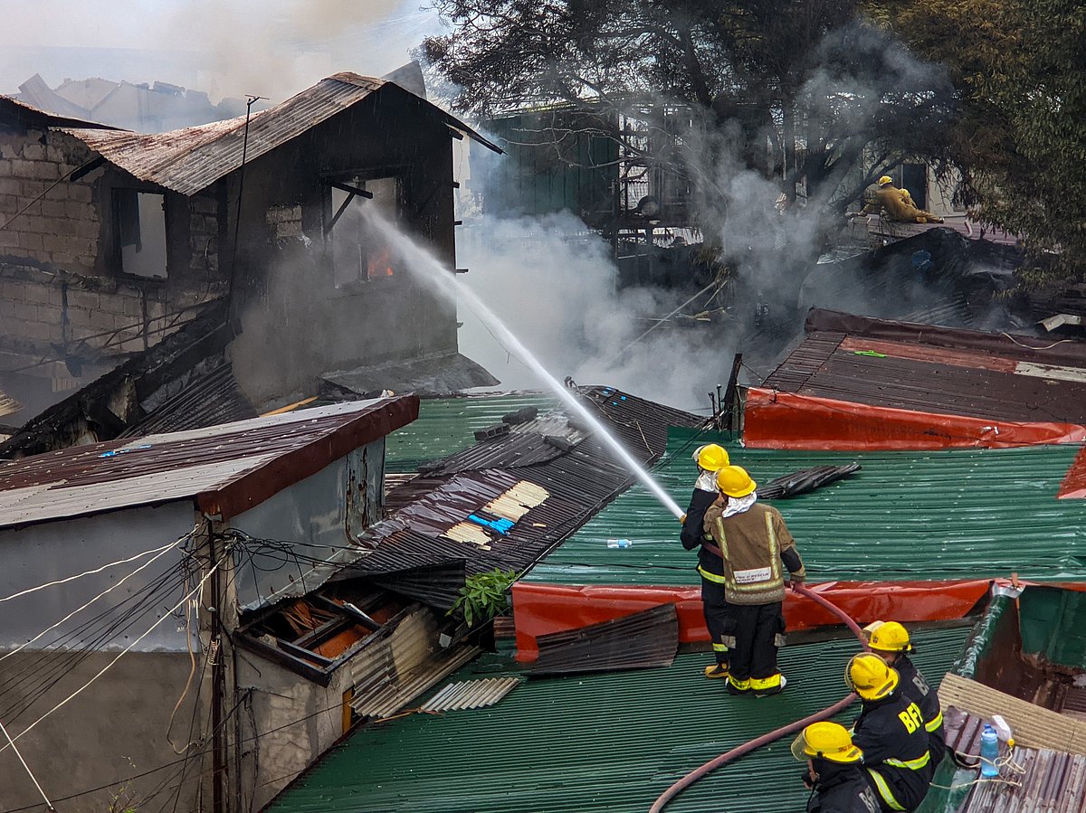 Thousands displaced as fires ravage metro