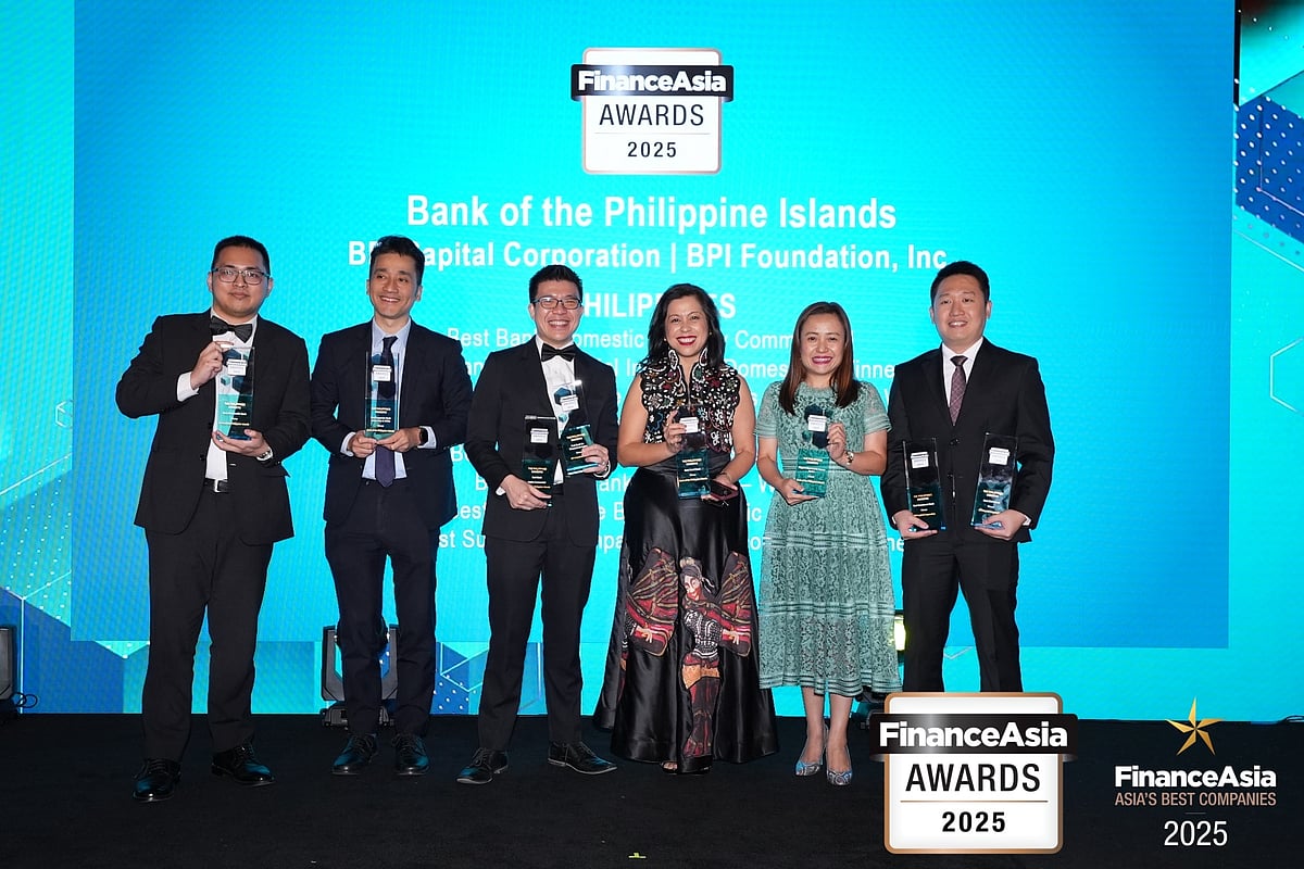 BPI named Phl’s Best Managed Bank, leads FinanceAsia 2025 winners