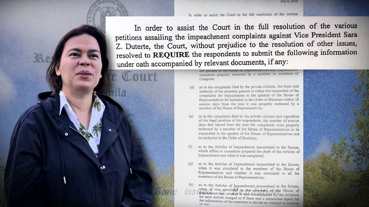 OVP receives SC notice on impeachment complaints