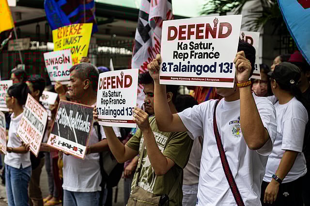 Protesters urge CA to overturn 'Talaingod 13' conviction