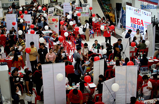 Job hunters crowd San Juan City’s Mega Job Fair 2025