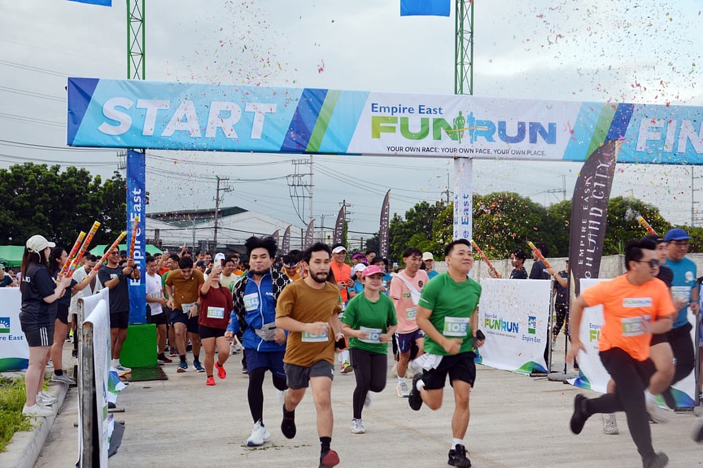 Empire East kicks off fun run