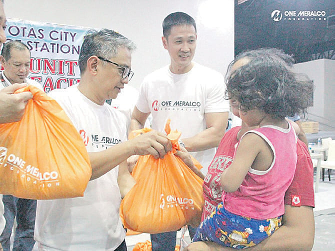 Spreading hope in times of need: One Meralco Foundation distributes ...